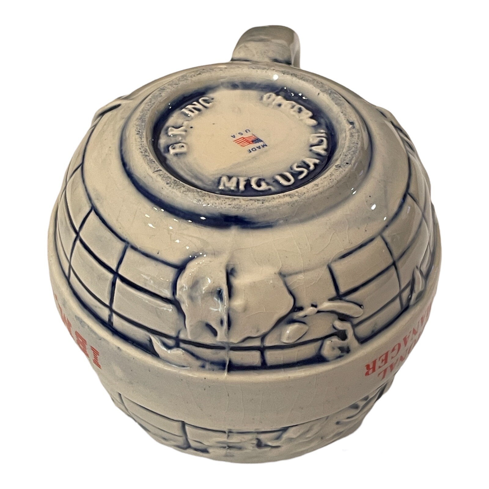 Vintage IBM World Globe Mug 1992 International Project Manager B. K ...