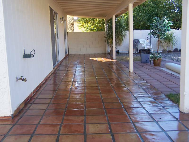 Outdoor Saltillo Mexican Tile