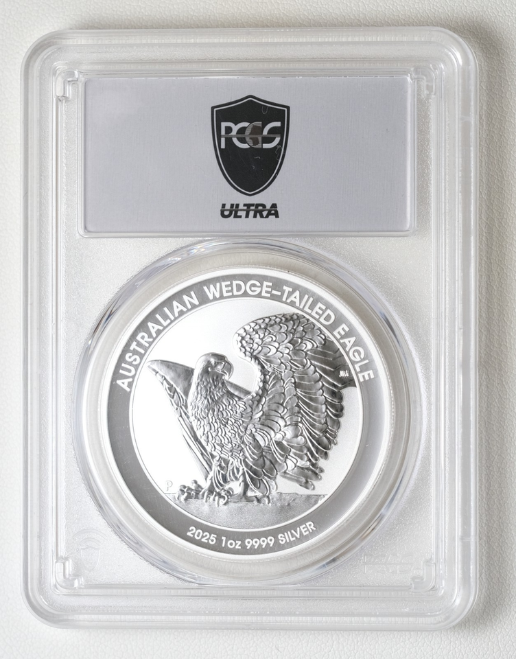 2025 P Australia Wedge Tailed Eagle 1 Ounce Silver NGC MS 70 Coin /190 ...