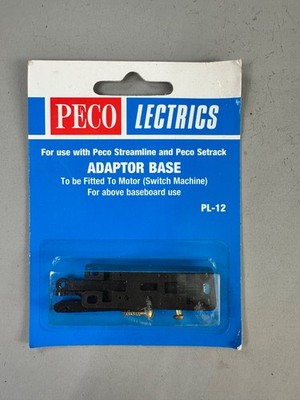 PECO PL-12 Point Motor Adaptor Base (For PL-10 motor) OO/N GAUGE | eBay UK