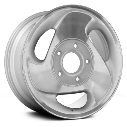 Wheel For 1998-2001 Dodge Ram 16x7 Alloy 3 Slot Silver Bolt Pattern 5 ...