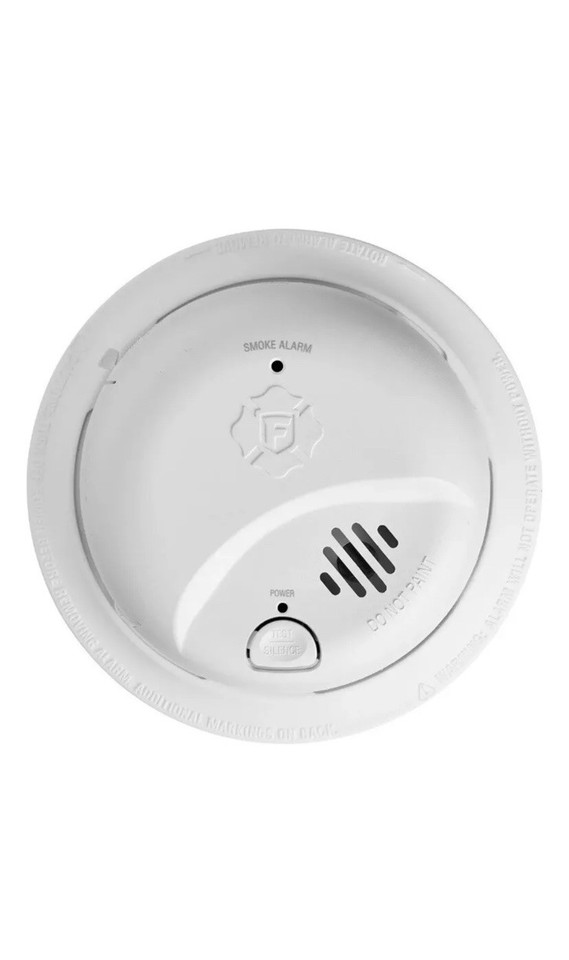 First Alert SMI100-AC Hardwire Interconnect Smoke Alarm with Battery ...