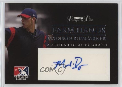 2007 TRISTAR Prospects Plus Farm Hands Authentic Madison Bumgarner #FH ...