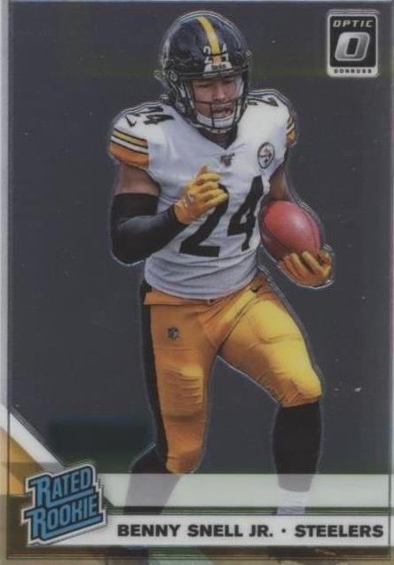 2019 Panini Donruss Optic - Rated Rookie Benny Snell Jr. #185 (RC) for ...