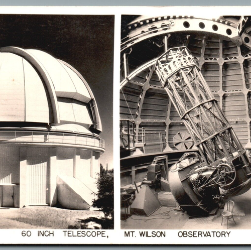 60 inch Telescope Mt.Wilson Observatory VTG RPPC -pb117s | eBay