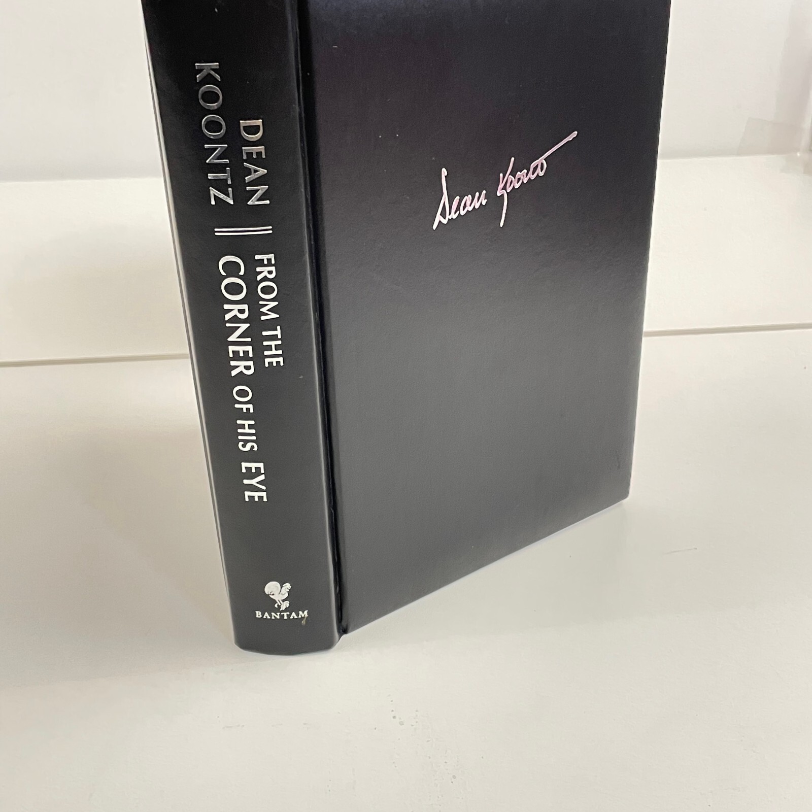 DEAN KOONTZ From the Corner of His Eye SIGNED LIMITED ARC w/ Publisher ...