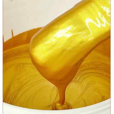 water based 24k glitter gold paint wall Paint 100 ml wood paint metal ...
