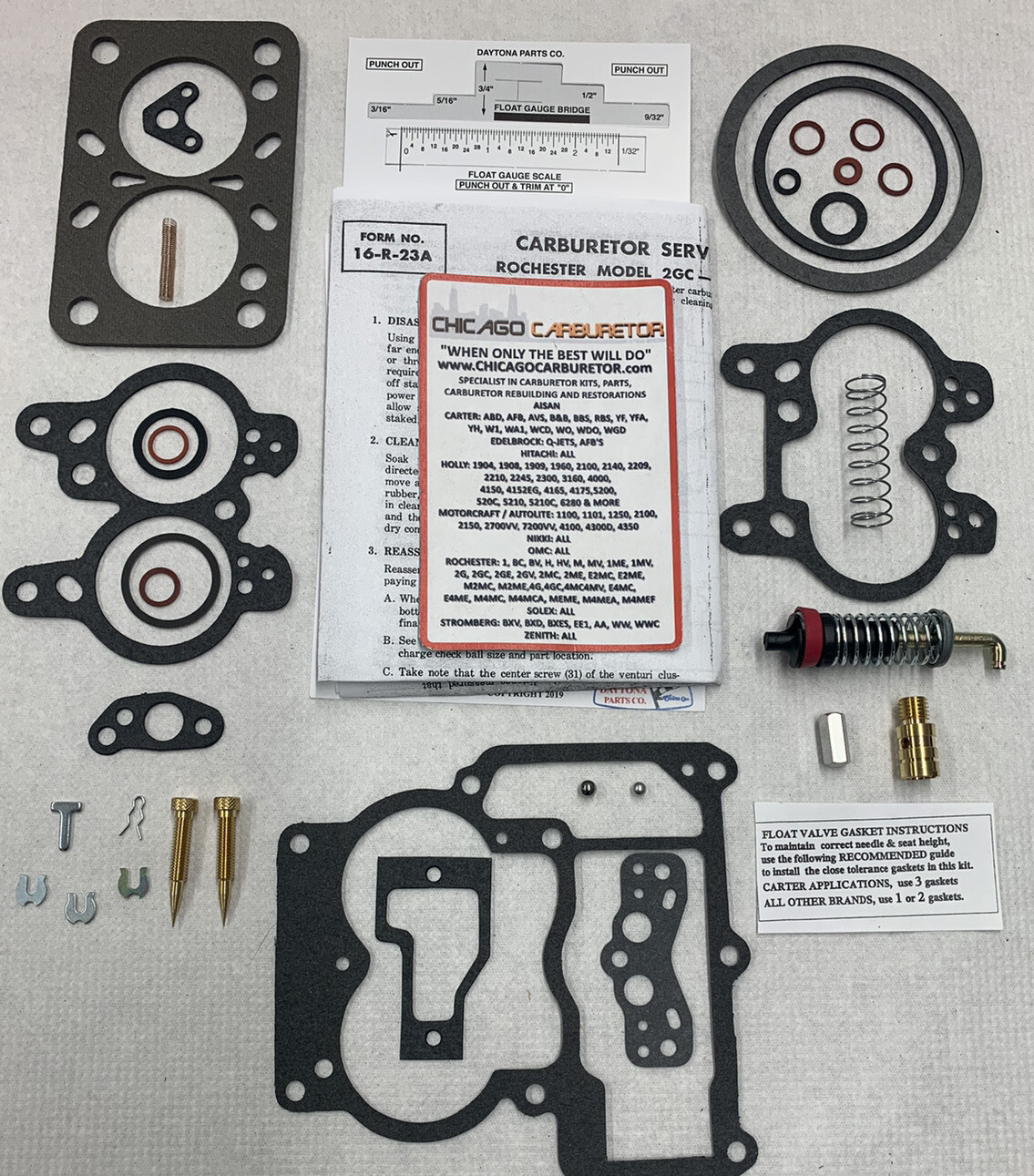 DELUXE 1958-61 CHEVY 348" TRI POWER ROCHESTER 2 BARREL CENTER CARB ...