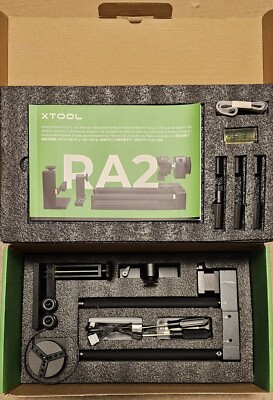 xTool RA2 Pro Rotary Attachment for xTool D1 Pro/Other Open Machines ...