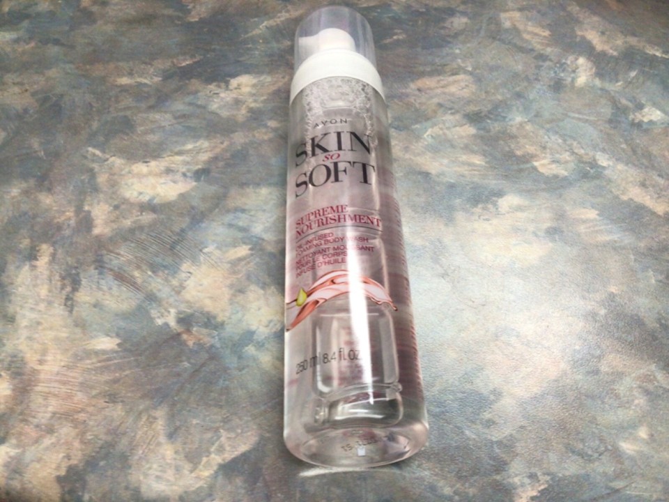 Avon Skin So Soft Oil-Infused Foaming Body Wash In Various Scents 250ml ...