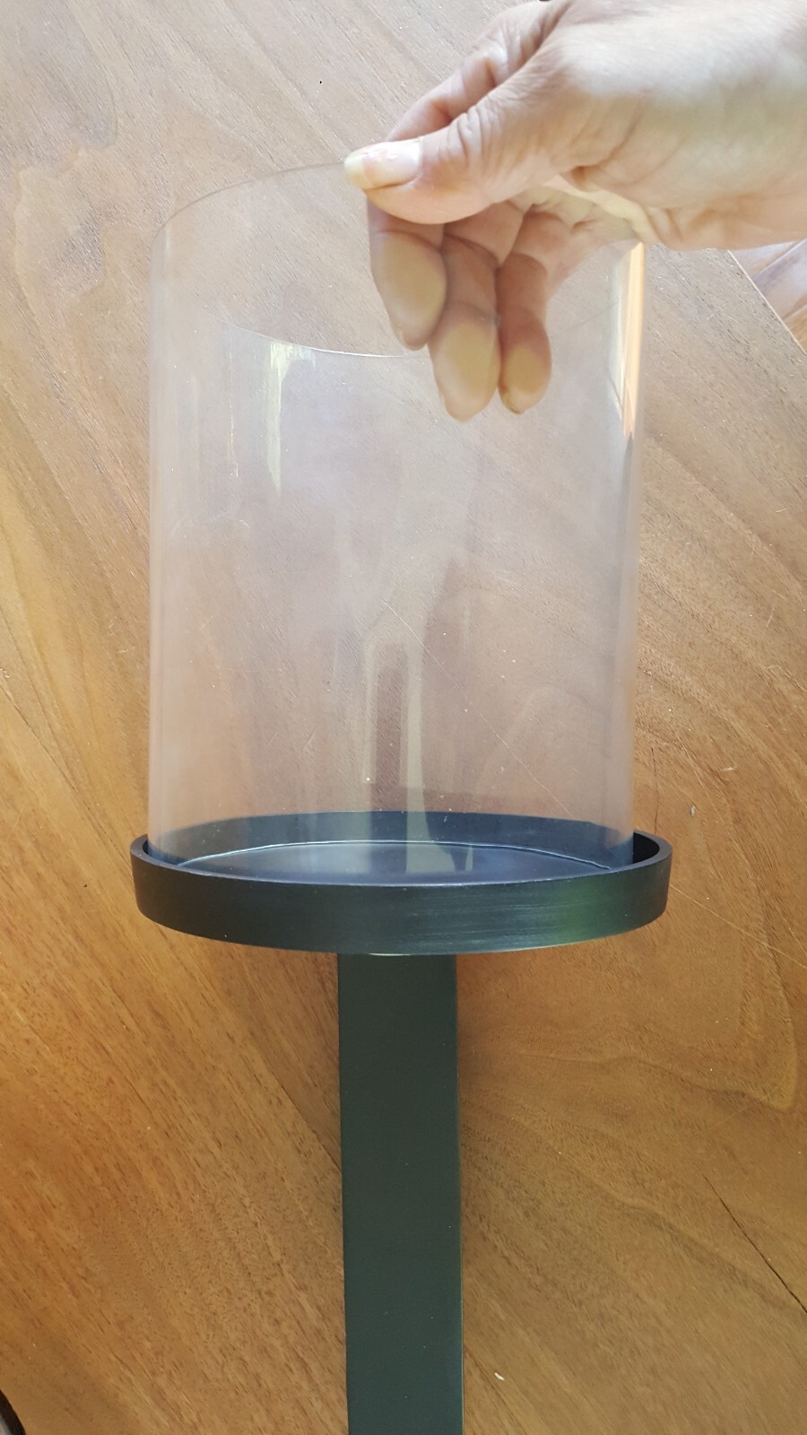 Pottery Barn Foundry Wall Pillar Candle Holder Large 44 inch NLA | eBay