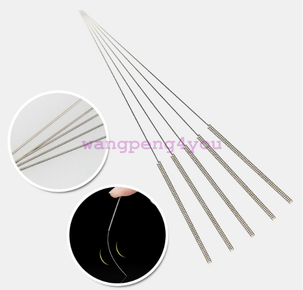 Single Use 100pcs/box Acupuncture TCM Needles Individua Pipe with One ...