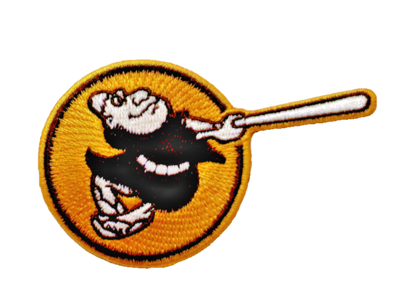 San Diego Padres Friar MLB Team Logo Embroidered 3in Iron / Sew-On ...