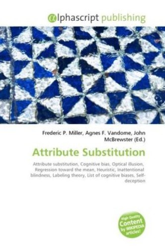 Attribute Substitution | Frederic P. Miller (u. a.) | Taschenbuch ...