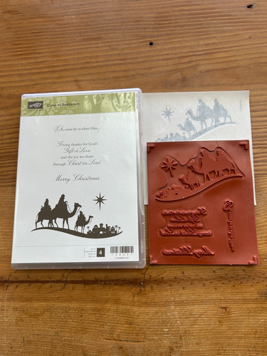 Stampin Up Come to Bethlehem stamp set | eBay