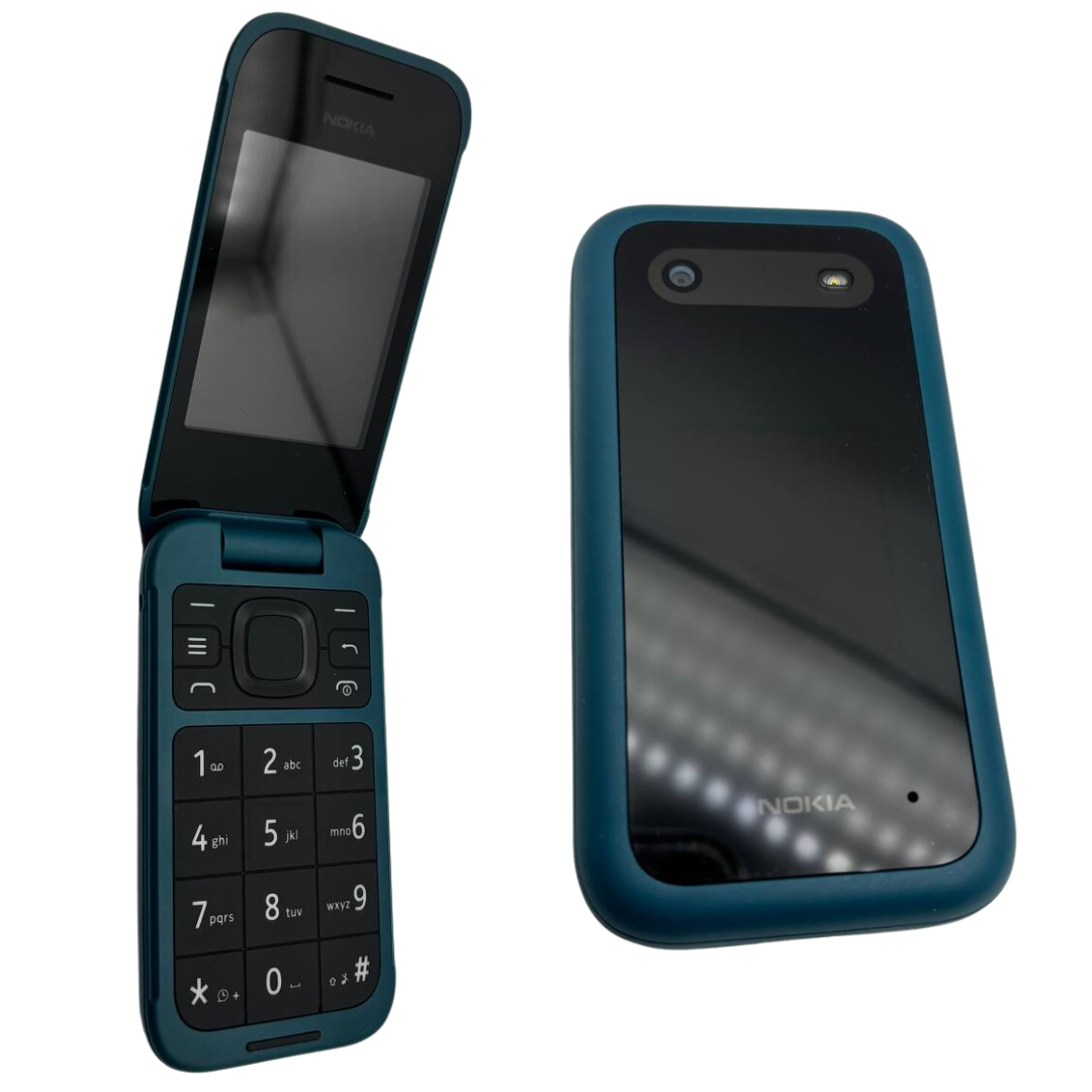 Nokia Flip Phone Blue. Nokia 2760 11 MB Blue (T Mobile) For Sale