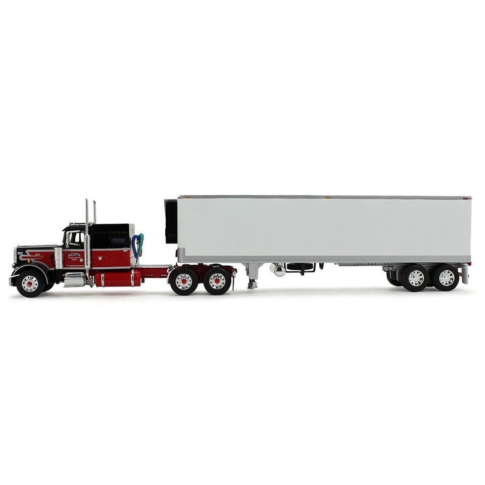 Peterbilt Model 359 w/ Reefer Trailer Diecast 1:64 Scale Model - DCP 69 ...