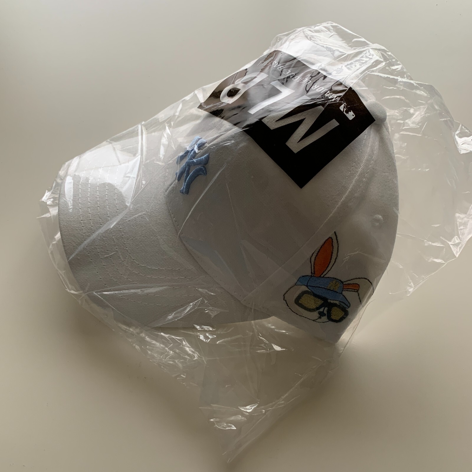 MLB Woman’s hat New York Yankees Rabbit Cap Ivory One Size Fits All | eBay