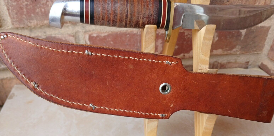 VTG USA WESTERN L66 KNIFE &SHEATH VERY NICE KNIFE !! | eBay