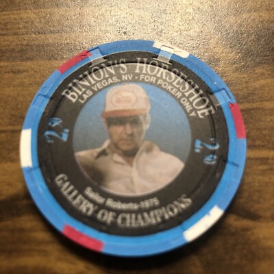 $2.50 binion's horseshoe sailor roberts poker las vegas casino chip ...