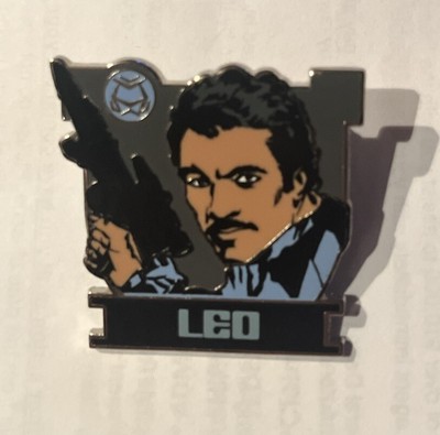Disney Pin Star Wars Zodiac Mystery LEO Lando Calrissian Gun Blaster ...