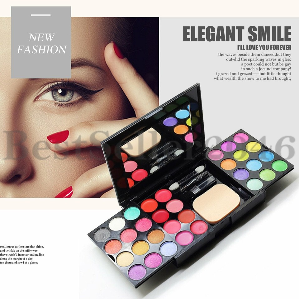 39 Colors All in one Makeup Kit Eyeshadow Palette Lip Gloss Blush ...