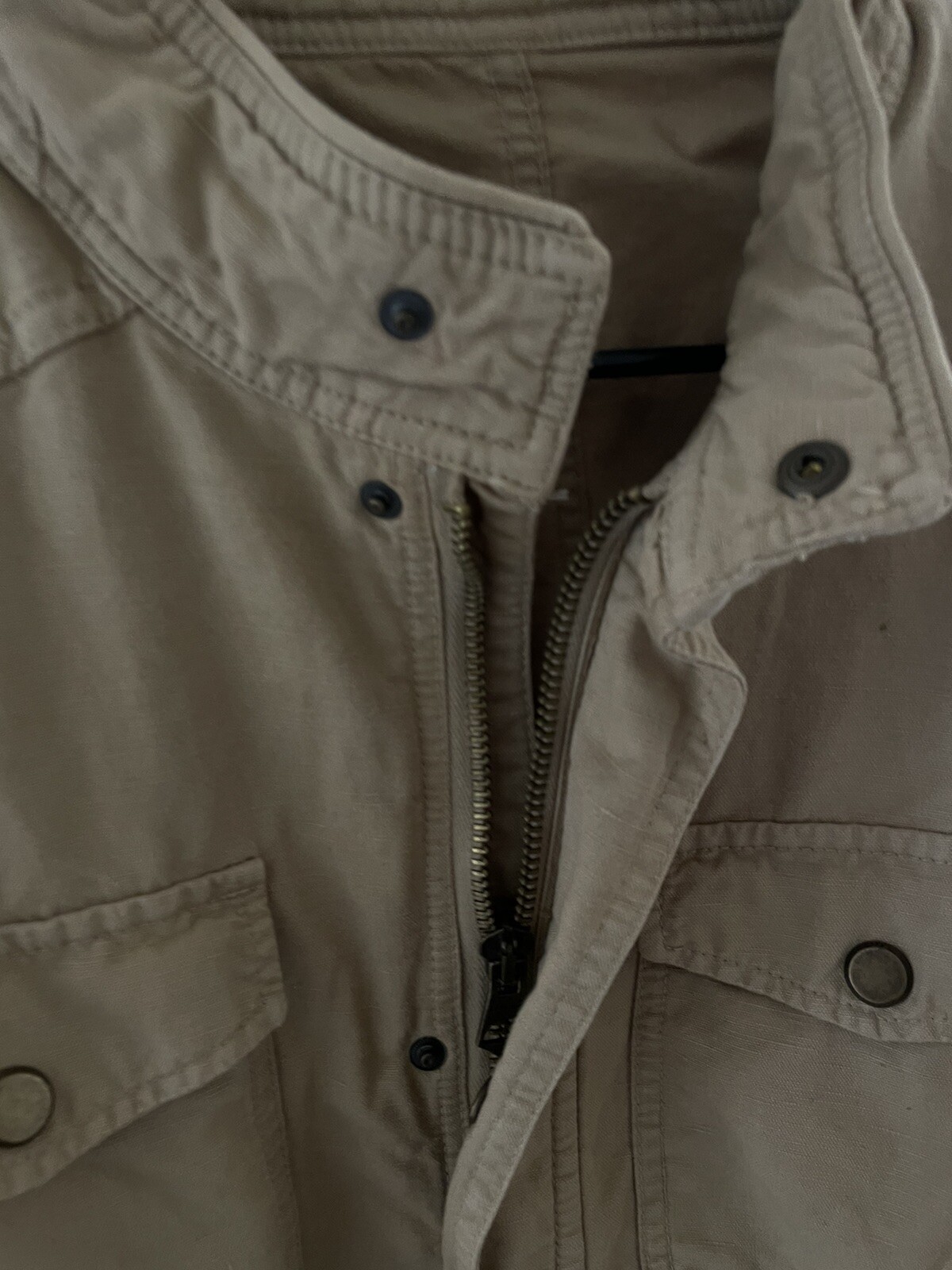 Vintage Zara Military Field Jacket (barely worn) - kh… - Gem