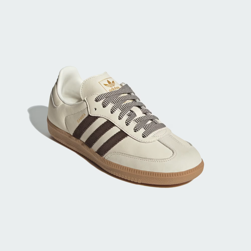Adidas Orignals Samba Off White Dark Brown Womans 5-12Size JS3181 ...