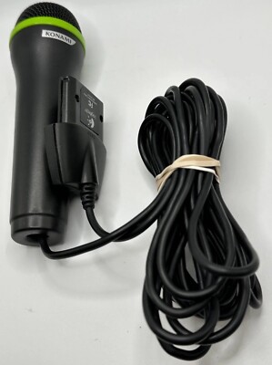 LOGITECH ORIGINAL XBOX KONAMI WIRED MIC MICROPHONE A-0252A *TESTED ...