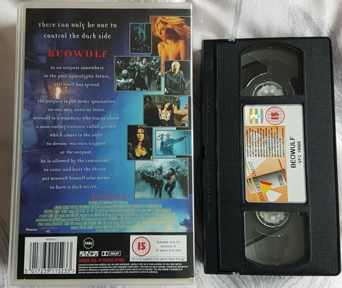 BEOWULF (VHS) BIG BOX - Christopher Lambert + Rhona Mitra + Patricia ...