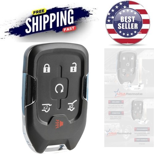 5-Button Keyless Entry Fob for 2015-2020 Chevy & GMC SUVs - Easy ...