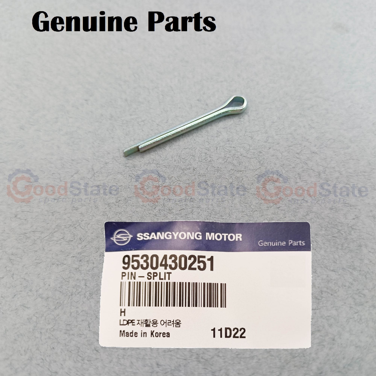 GENUINE SsangYong Stavic MPV 2004-2015 Steering Rack Tie Rod End Pin ...
