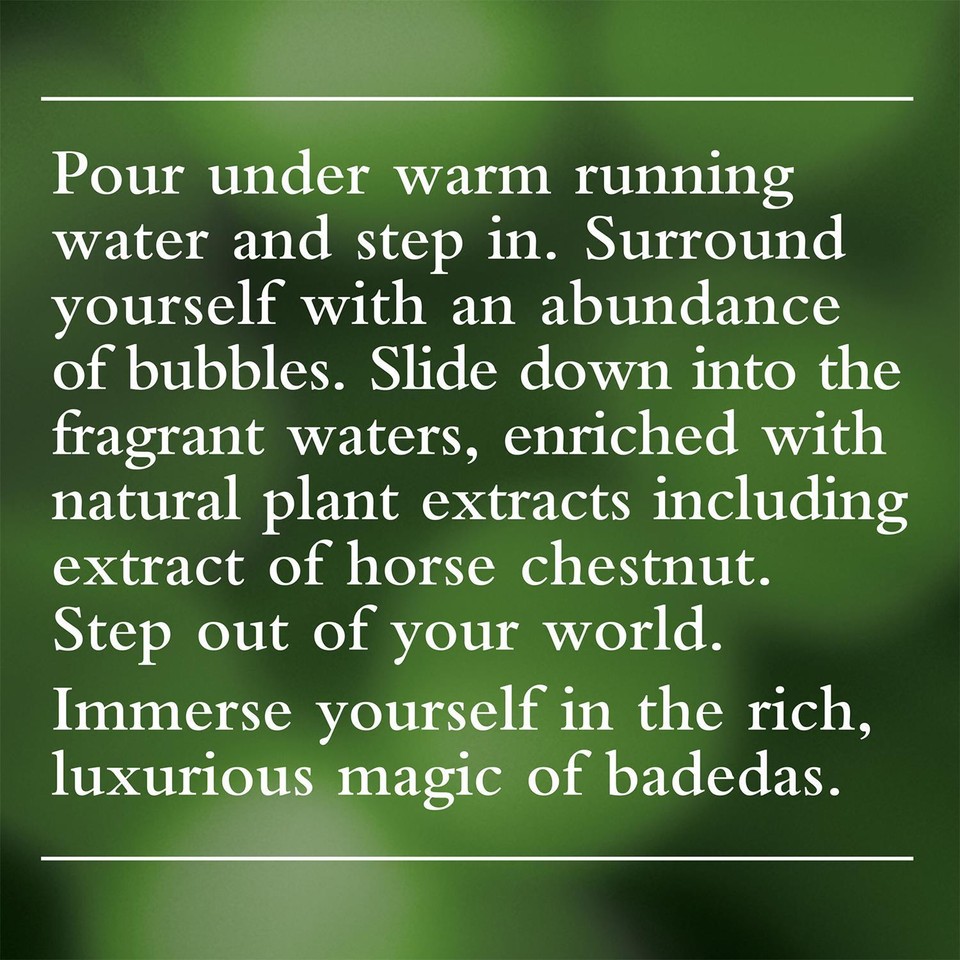 1x or 2x of 750ml Badedas Original Indulgent Bath Gelee with Chestnut ...