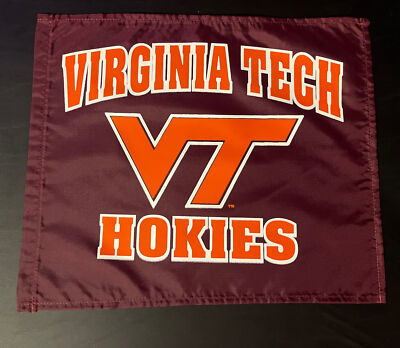 New/Unused University Of Virginia Tech Hokies Garden Flag 16”x13.5” | eBay