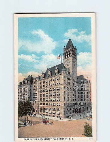 Postcard Post Office Department Washington DC | eBay