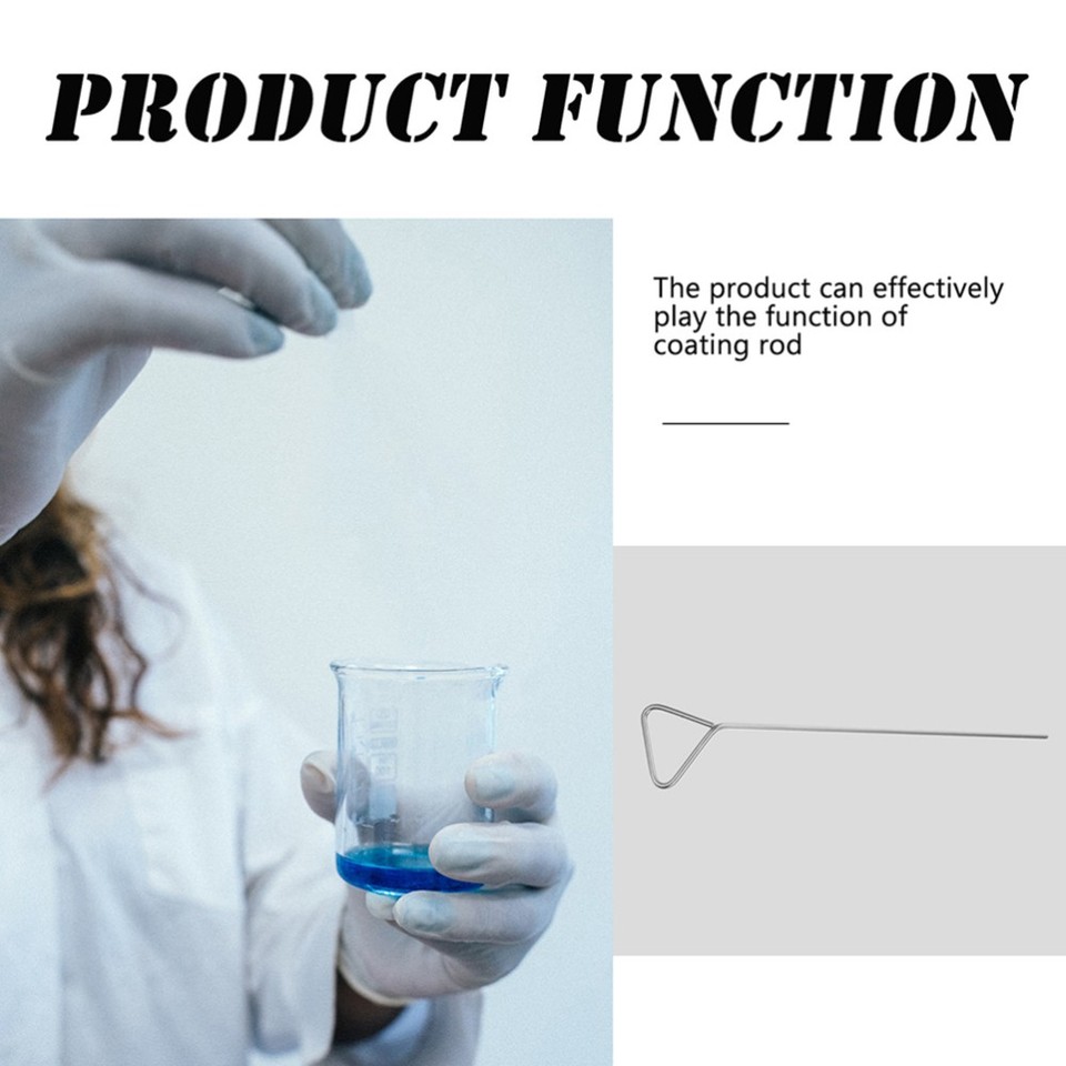 6 Pcs Coating Rod Set Cell Laboratory Wide Spreading | eBay UK