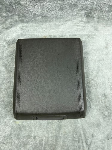 2007-2014 Ford Expedition Center Console Brown Leather Armrest Lid ...