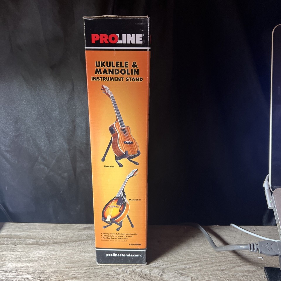 Proline Foldable Ukulele & Mandolin Instrument Stand FS100UM | eBay