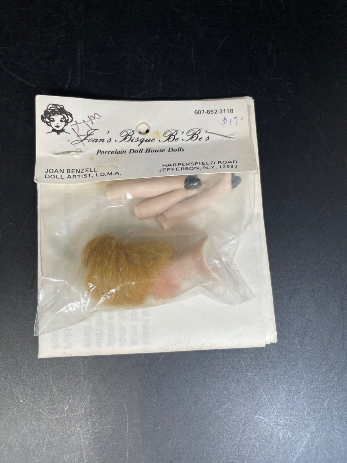 Vintage Joan Benzell Doll House Dolls Miniatures NOS Blonde Updo ...