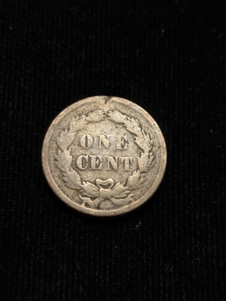 1859 Indian Head Cent Penny chipped #152 | eBay