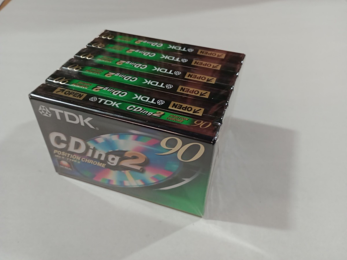 Audiokassette 005 Retro TDK Cassettes, New Line Europe/Japan, 1988.