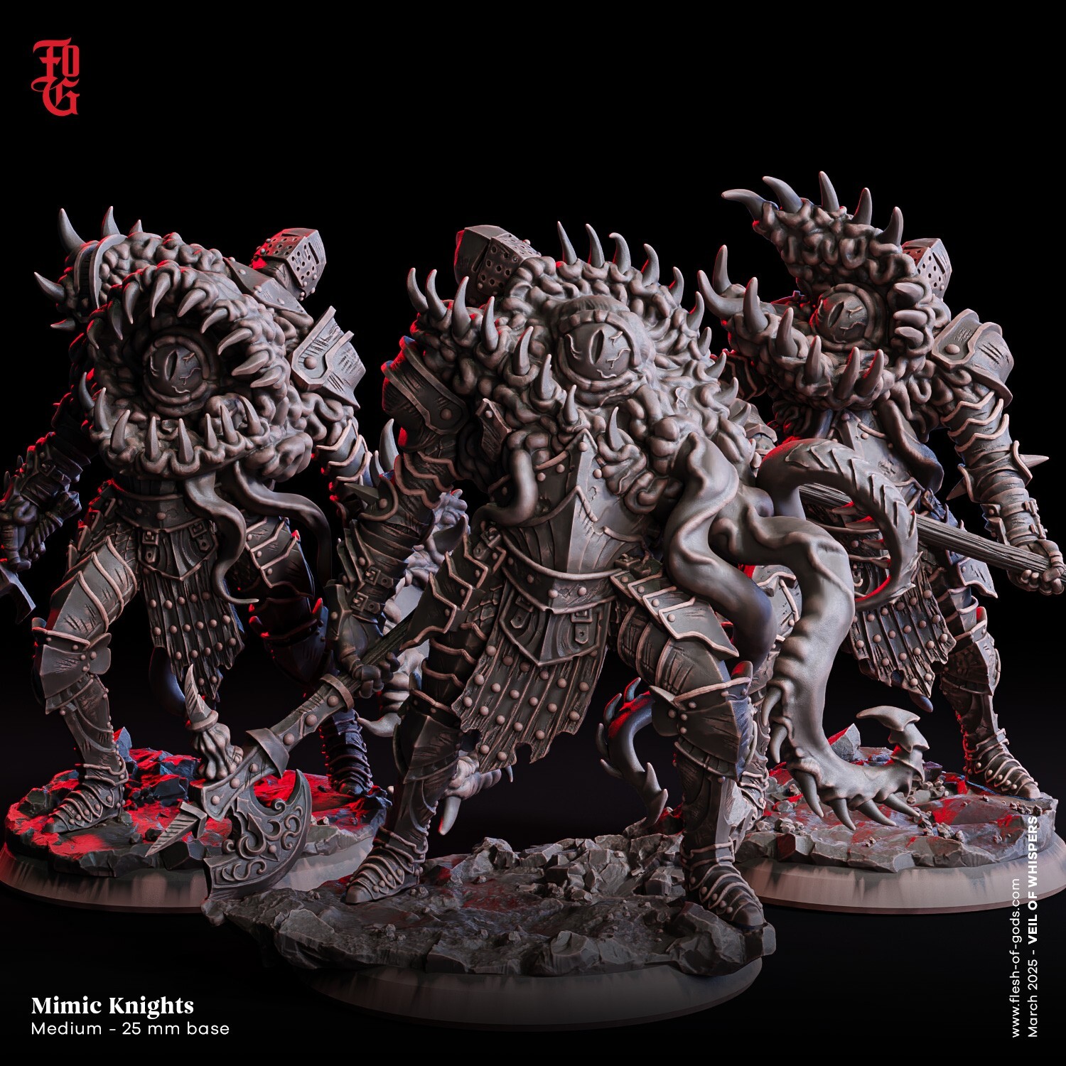 Mimic Knights by Flesh of Gods | D&D | DnD | Print on Demand | eBay
