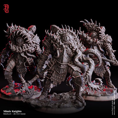 Mimic Knights by Flesh of Gods | D&D | DnD | Print on Demand | eBay