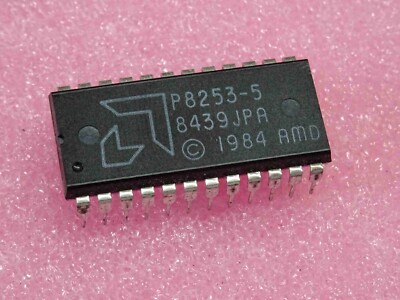 ci P 8253 -5 ~ ic P8253-5 ~ programme interval timer ~ DIP-24 AMD ...