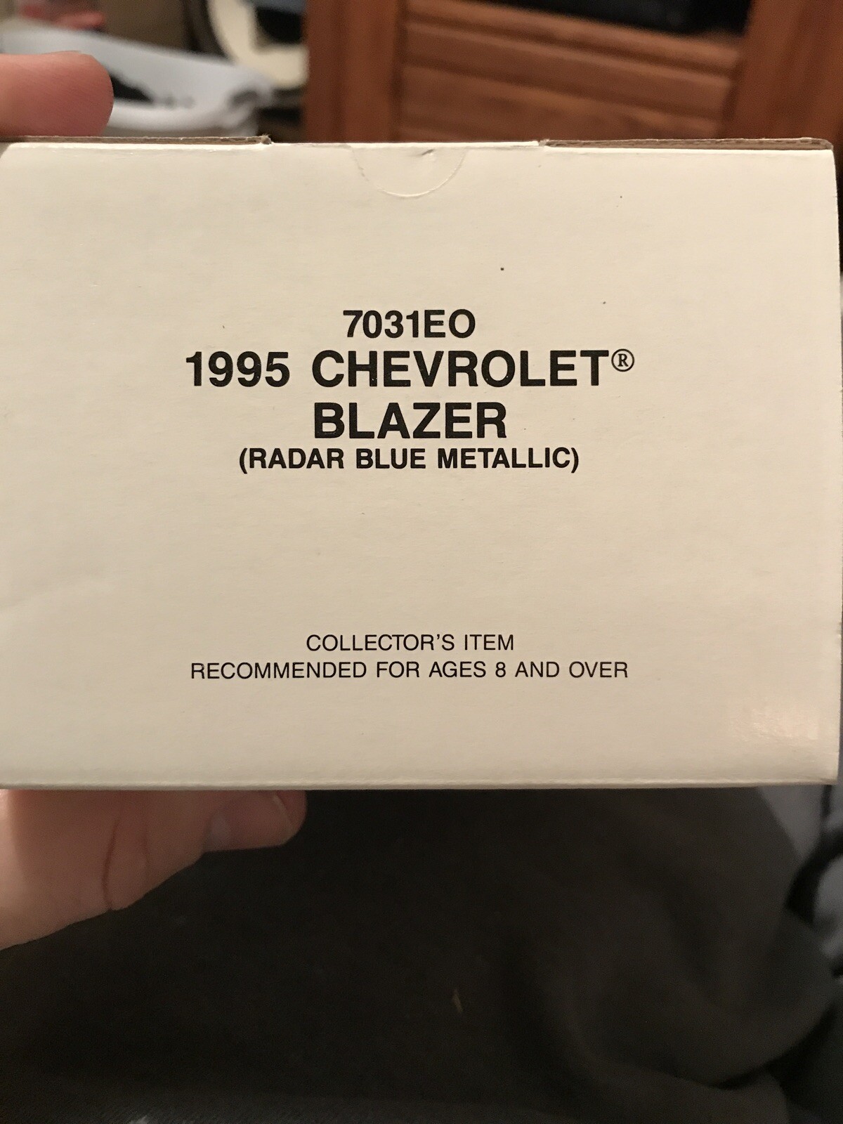 1995 95 Chevy S10 Blazer promo model. Radar Blue Metallic. New in box ...