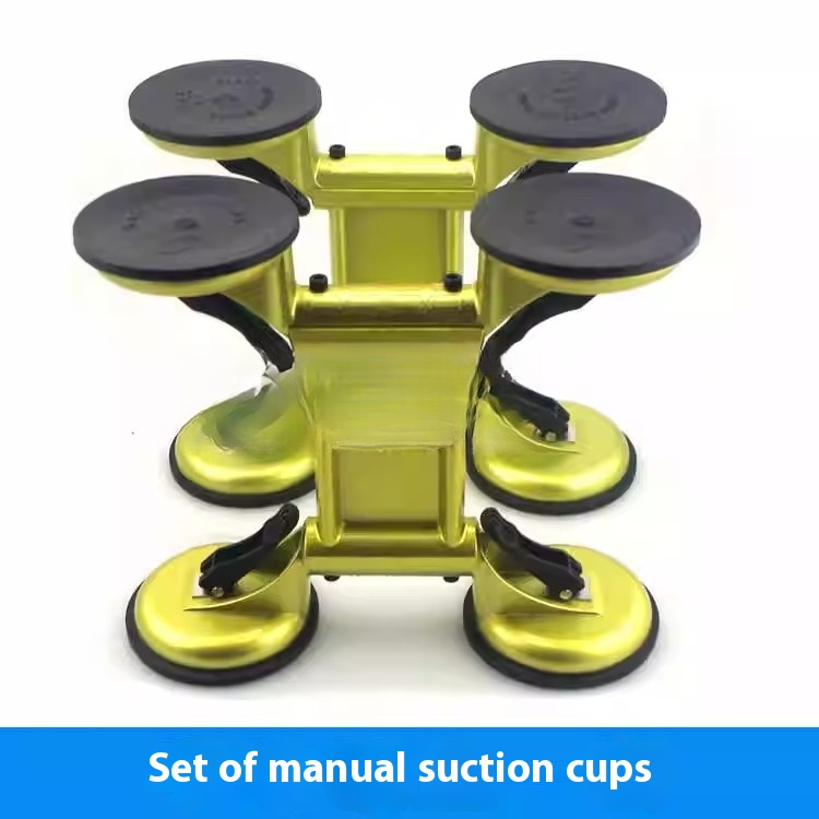 Manual Edge Banding Machine Fixed Suction Cups Glass SupportColumn ...