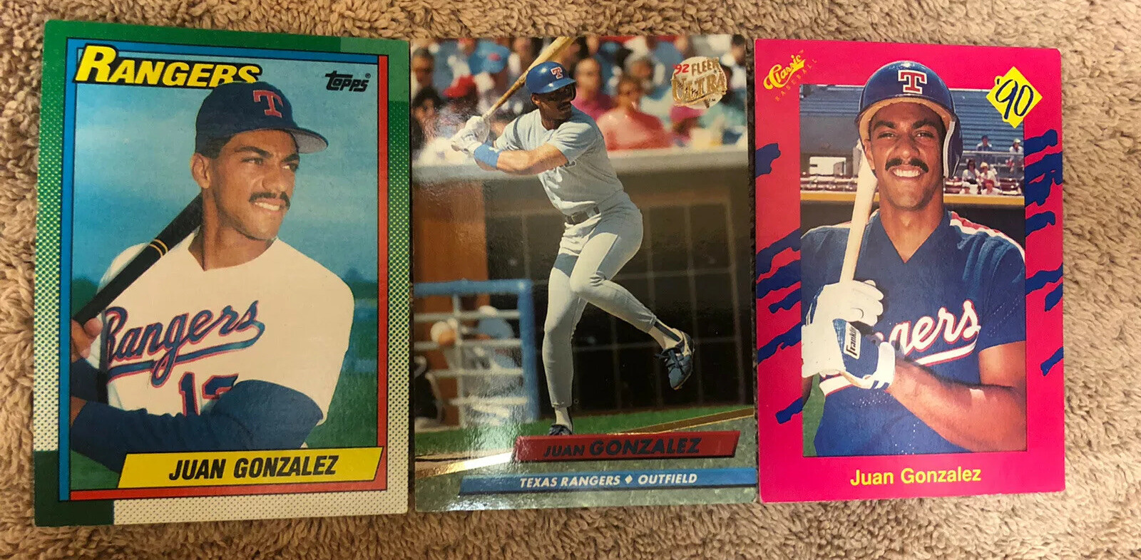 Juan Gonzalez Baseball Card Lot | eBay