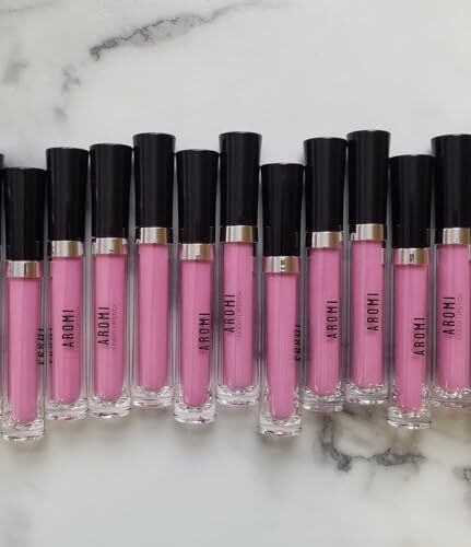 Baby Pink Matte Liquid Lipstick, Light Pink Lip Color, Smudge Proof ...