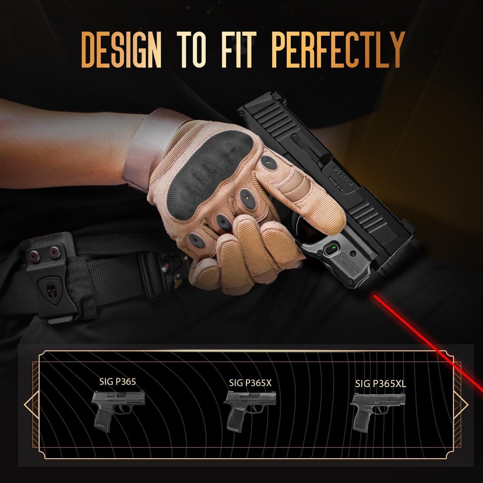 WLS-103 Laser Sight Designed to fit Sig Sauer P365/ P365X/P365XL,Red ...