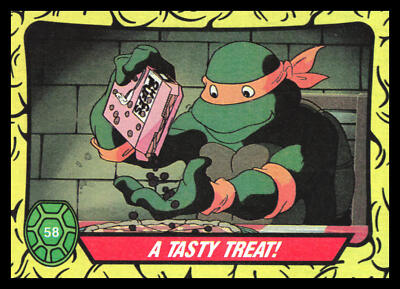 1989 Teenage Mutant Ninja Turtles Trading Card TMNT #58 5J | eBay
